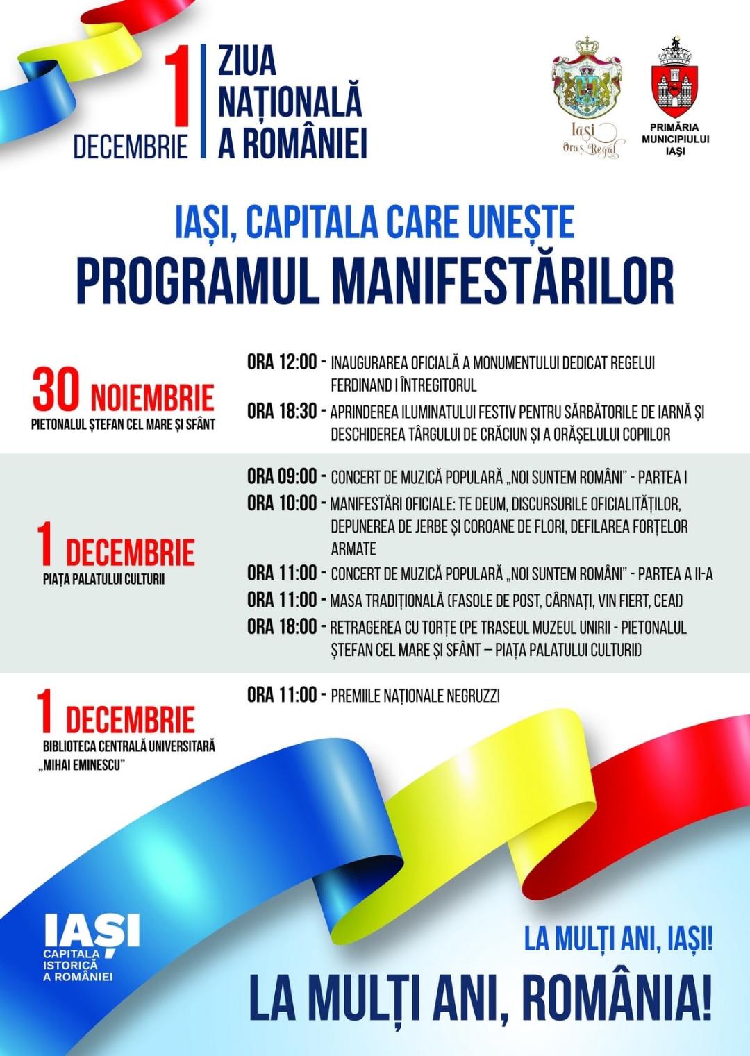 Program 30 noiembrie și 1 decembrie - 7est.ro - Stiri Iasi, stiri ...