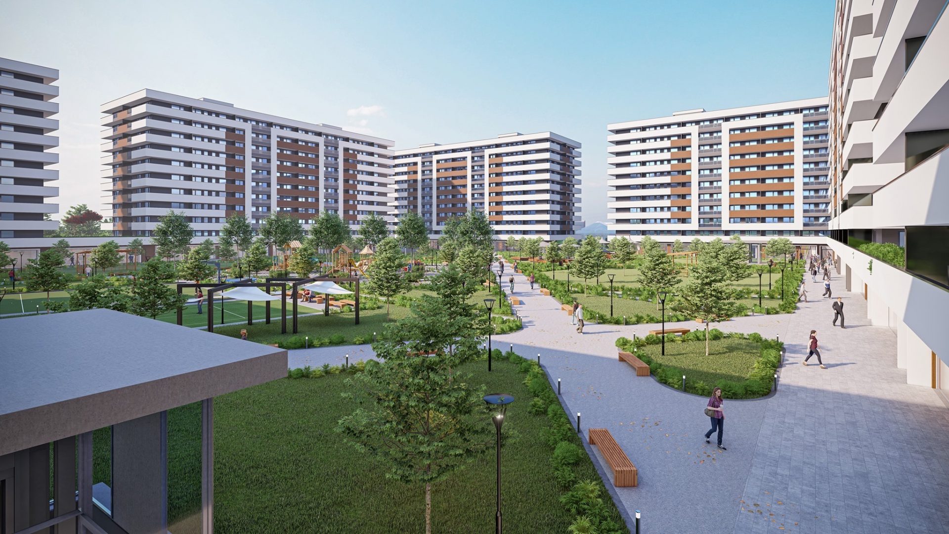 Copou Garden Residence Cel mai mare proiect cu spațiu verde de 20.000 ...