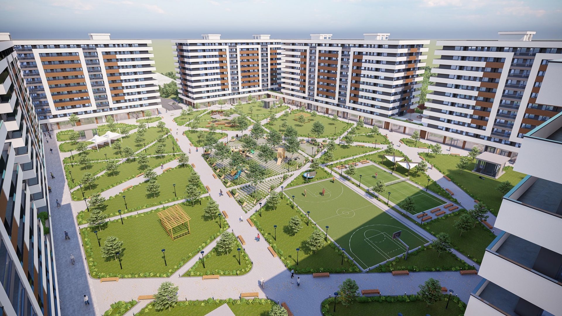 Copou Garden Residence Cel mai mare proiect cu spațiu verde de 20.000 ...