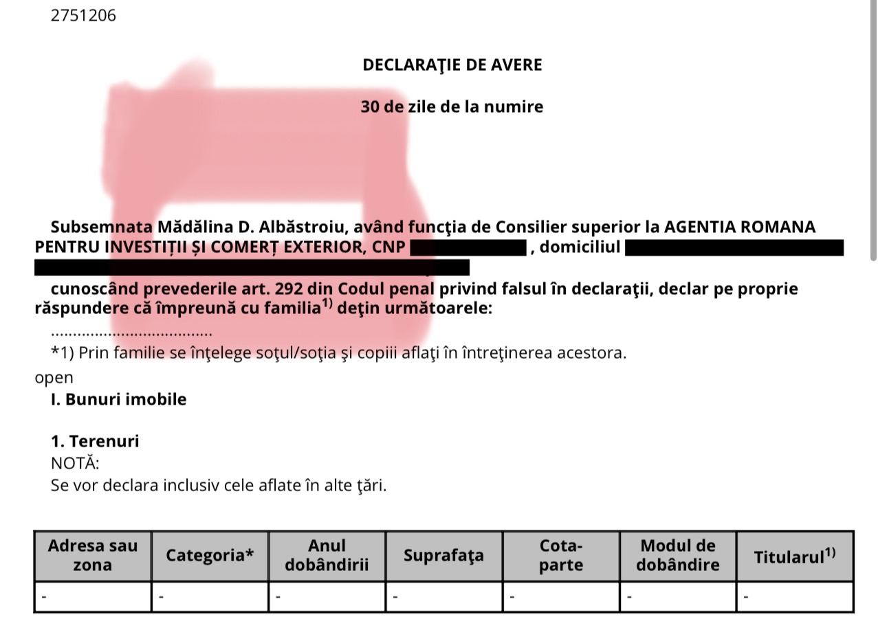 declaratie de avere - 7est.ro - Stiri Iasi, stiri locale, nationale si internationale