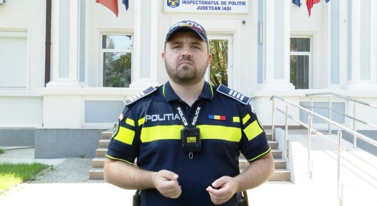 Polțistul ieșean care „vorbește” prin semne: Andrei Vasile - 7est.ro ...